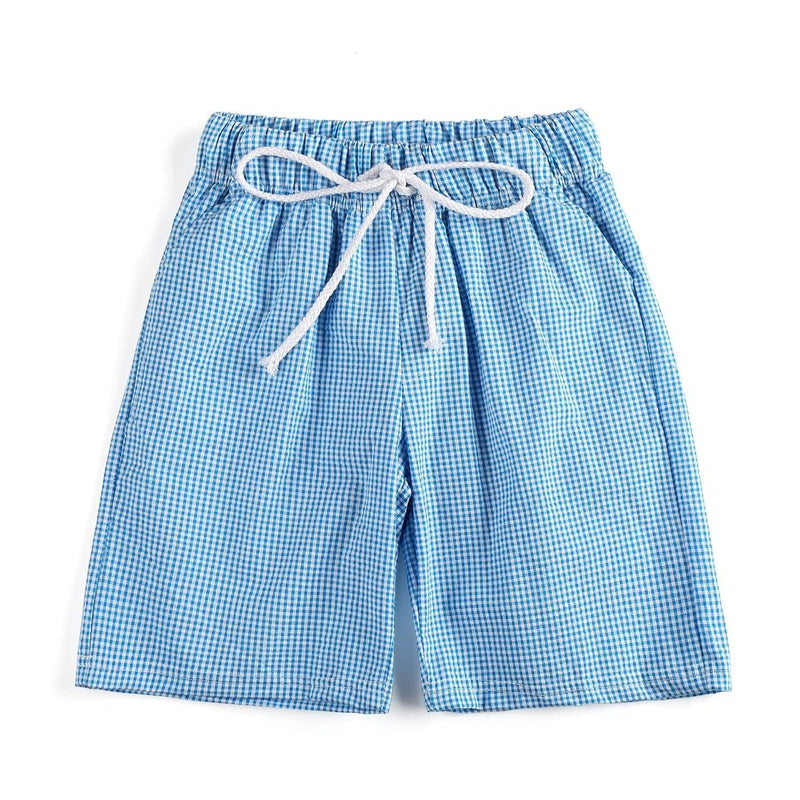 Boys Classic Check Bathing Suit - 4 Colors, Summer Swimwear | The Palm ...